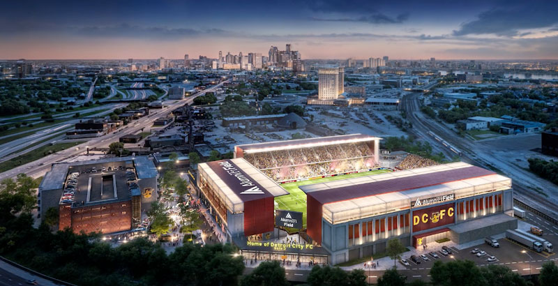 Detroit City FC Stadium Design Released, AlumniFi Gets Naming Rights ...