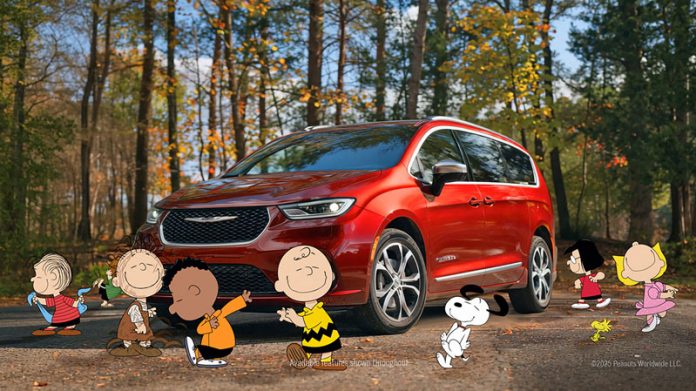 Snoopy and the Peanuts Gang Star in New Chrysler Pacifica Ad Campaign
