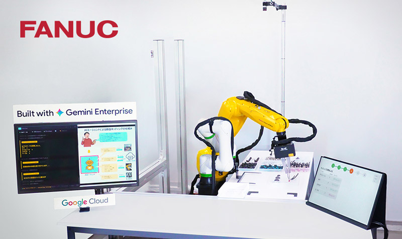 FANUC in Rochester Hills and Google to Advance Physical AI in Robot Systems