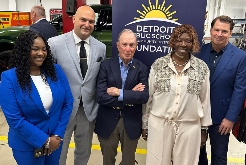 Ford, Bloomberg Invest $5M in Auto Tech Program at Detroit Public Schools