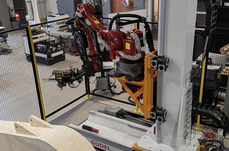 Güdel US in Ann Arbor Develops Robot System That Grinds Large Parts
