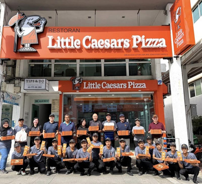 Detroit-based Little Caesars Opens First Restaurant in Malaysia